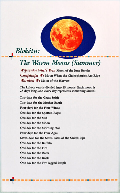 Lakota Seasonal Moons & Traditions -Aktá Lakota Museum & Cultural Center