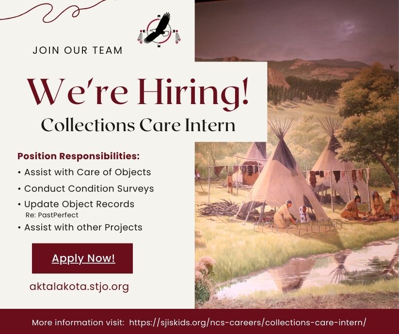 Intern Position Available : Aktá Lakota Museum & Cultural Center