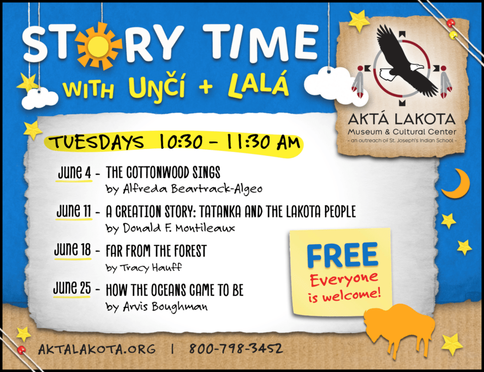 STORY TIME WITH Uŋčí & LALÁTatanka and the Lakota People : Aktá Lakota ...